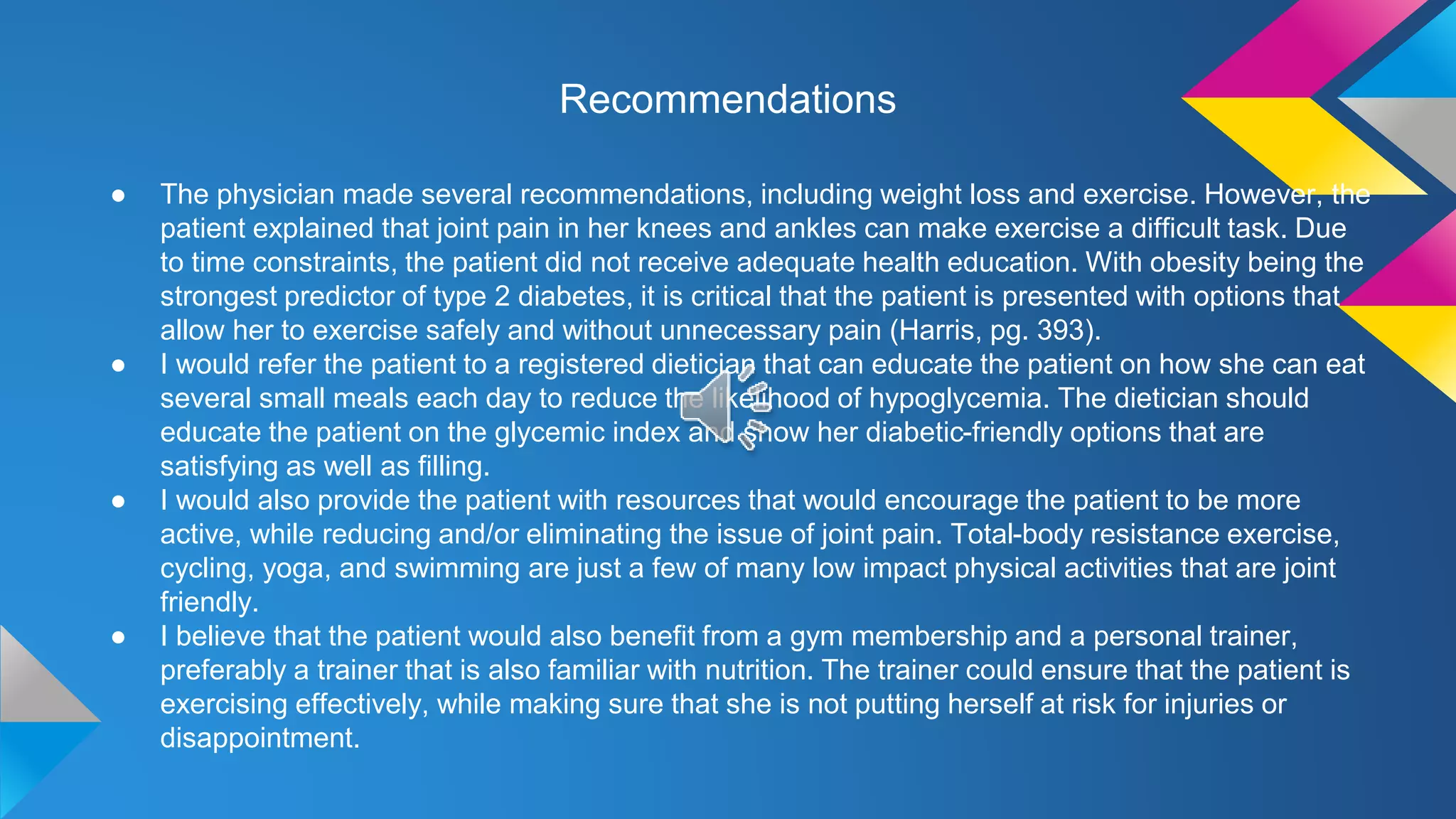 Obesity Case Study | PPTX