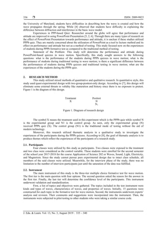 PowerPoint-based quizzes in wave motion: Performance and experiences of ...