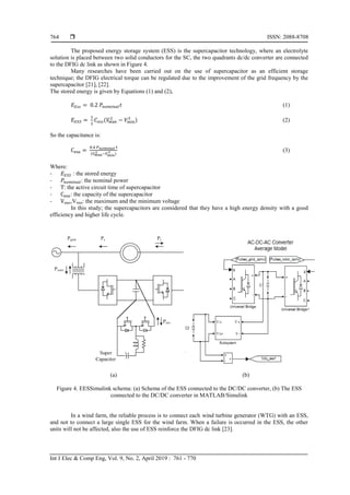 Energy storage of DFIG based wind farm using D-STATCOM | PDF