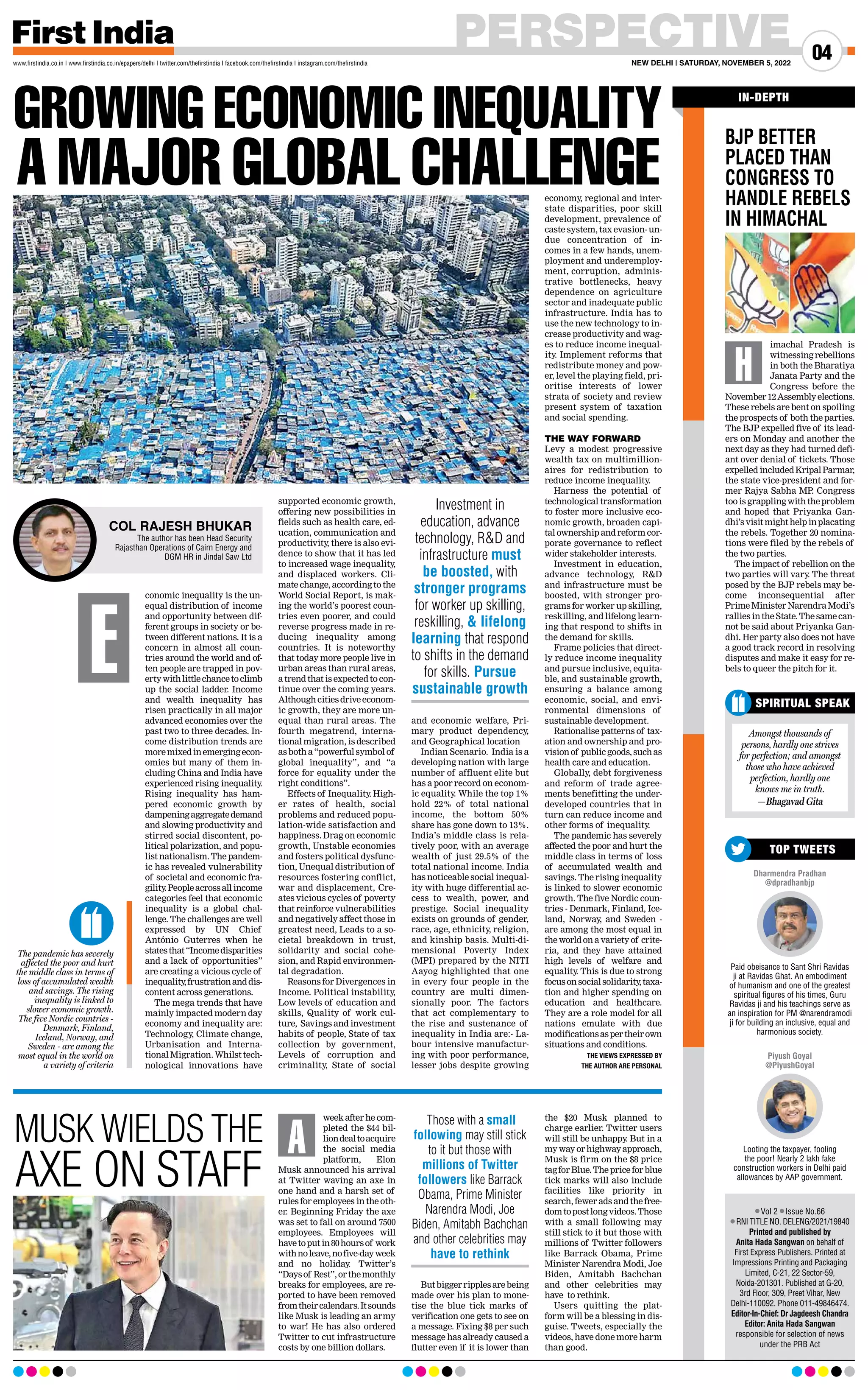 05112022_First India New Delhi.pdf | Crime & Harmful Acts to Individuals, Society & Human Right ...