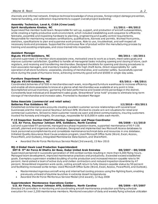 Wayne B. Long Resume | DOCX