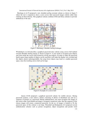 Authentication Schemes for Session Passwords using Color and Images | PDF | Internet | Computing