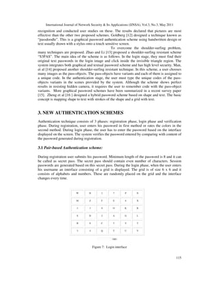 Authentication Schemes for Session Passwords using Color and Images | PDF | Internet | Computing