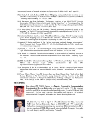 TRIDNT: THE TRUST-BASED ROUTING PROTOCOL WITH CONTROLLED DEGREE OF NODE SELFISHNESS FOR MANET | PDF