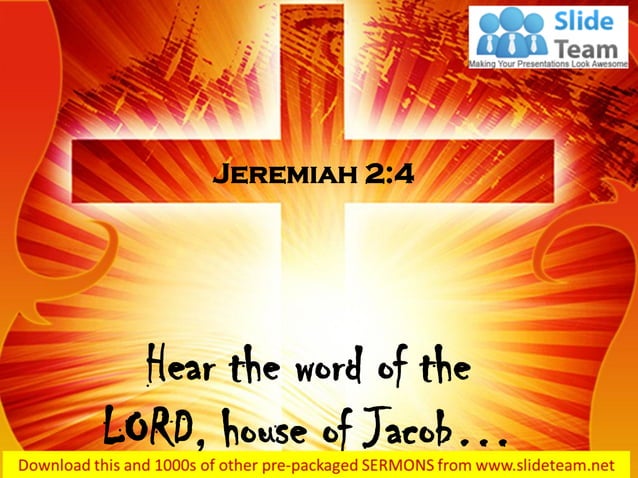 0514 jeremiah 24 hear the word of the lord power power point church ...