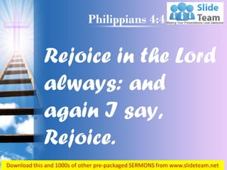 0514 philippians 44 rejoice in the lord always power point church ...