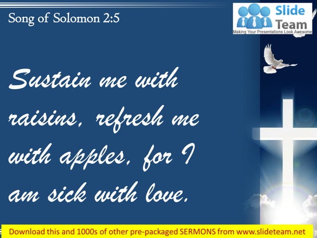 0514 song of solomon 25 refresh me with apples power point church ...