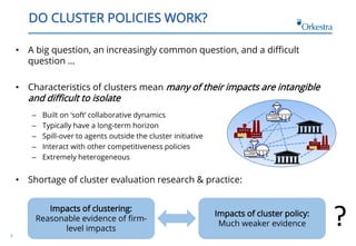 CLUSTER EVALUATION KEY TO UNLOCKING LEARNING AND IMPROVEMENT | PPT