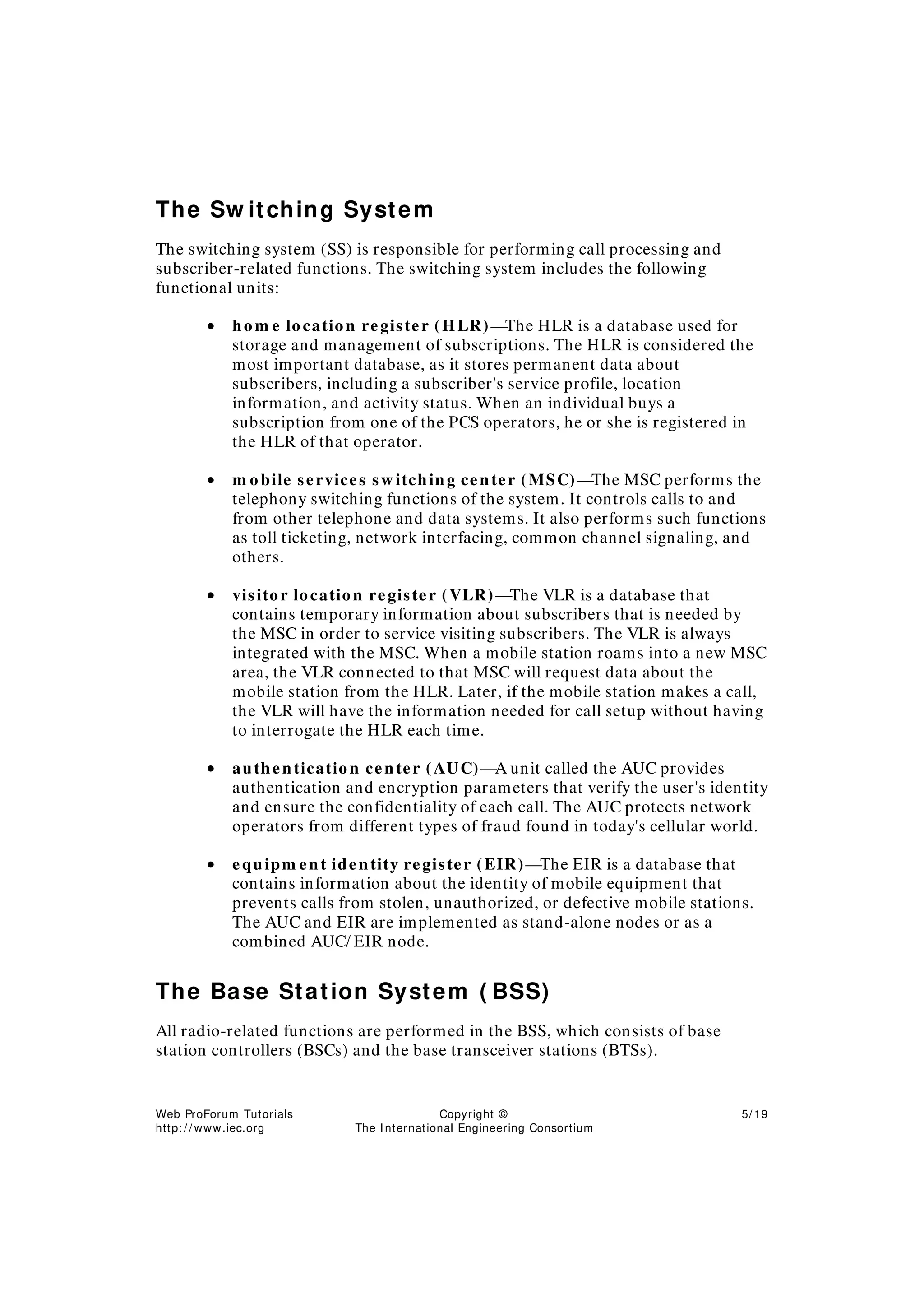 Global system for mobile communication gsm | PDF