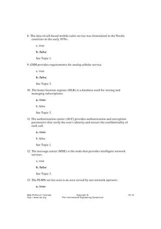 Global system for mobile communication gsm | PDF