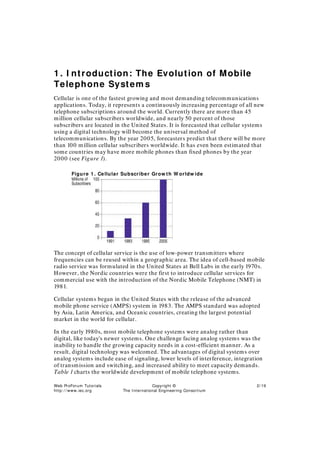 Global system for mobile communication gsm | PDF