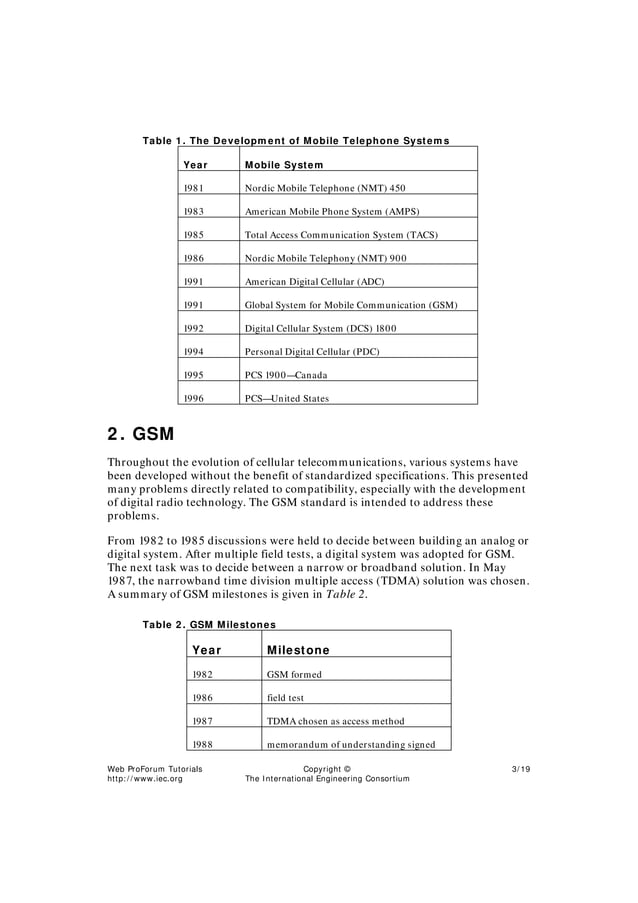 Global system for mobile communication gsm | PDF