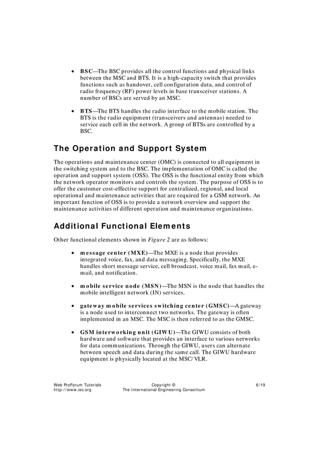 Global system for mobile communication gsm | PDF