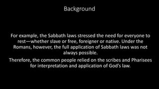 Jesus Confronts the Pharisees | PPTX