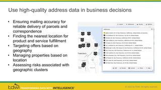 Using Geo Addressing to Drive Scalable Decision-Making | PDF