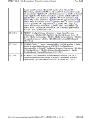 05/19/12 DOCKET SHEET (Page Kruger & Holland) | PDF