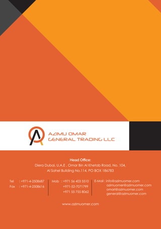 Azim Omar General Trading Company Profile | PDF