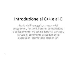 05 1 intro-struttura | PPT
