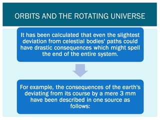 052 the orbit and the rotating universe | PPT