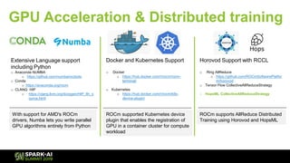 ROCm and Distributed Deep Learning on Spark and TensorFlow | PDF