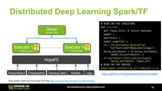 ROCm and Distributed Deep Learning on Spark and TensorFlow | PDF