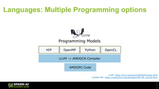 ROCm and Distributed Deep Learning on Spark and TensorFlow | PDF