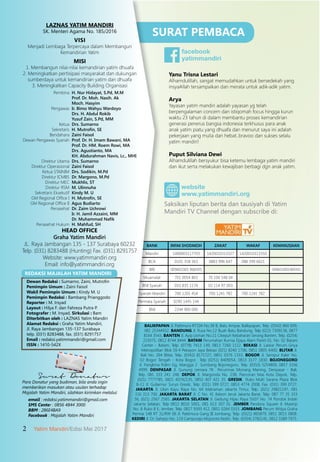 Majalah Yatim Mandiri Mei 2017 | PDF