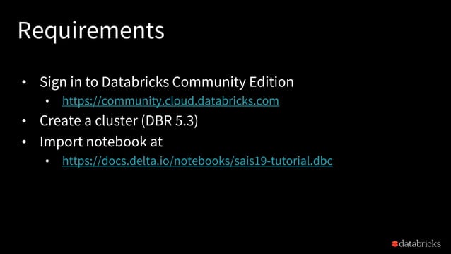 Building Robust Production Data Pipelines with Databricks Delta | PPT