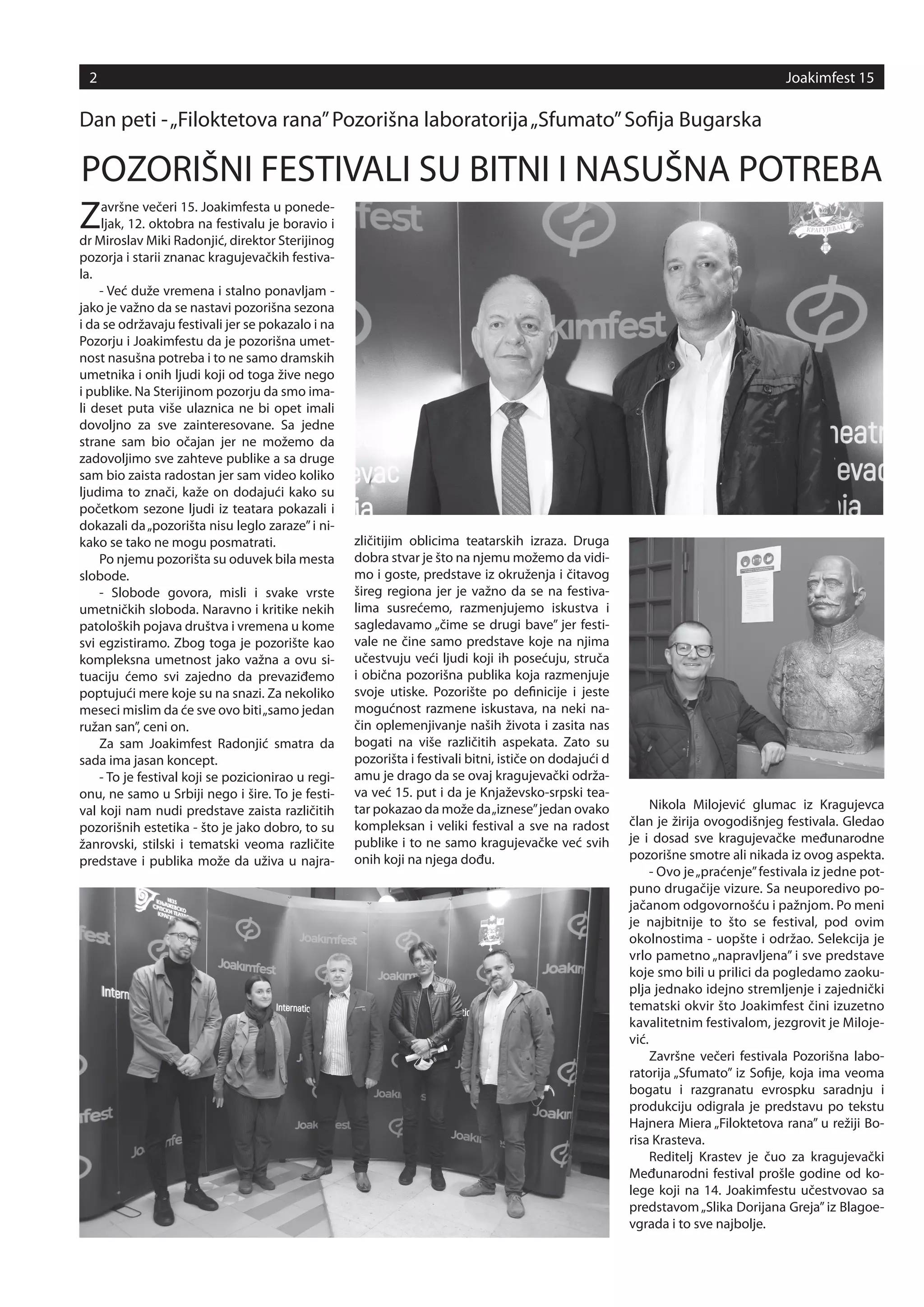 15. Joakimfest Bilten 5. | PDF