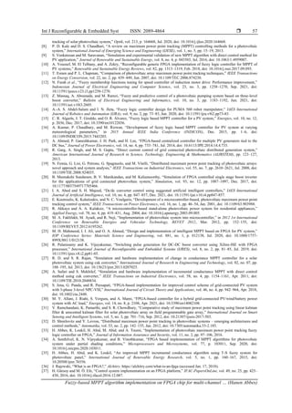 Fuzzy-based MPPT algorithm implementation on FPGA chip for multi-channel photovoltaic system | PDF