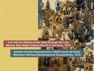 New Woman in Weimar Republic? Hannah Hoch | PDF
