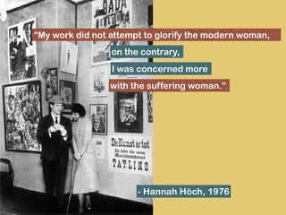New Woman in Weimar Republic? Hannah Hoch | PDF