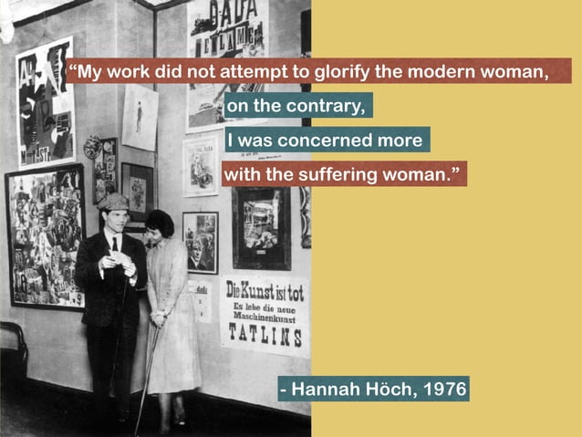 New Woman in Weimar Republic? Hannah Hoch | PDF