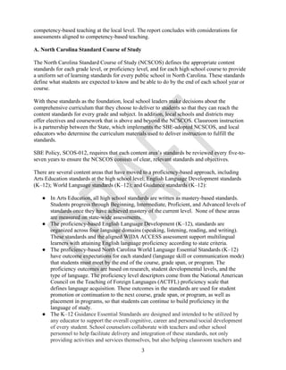 Competency report SBE | PDF | Educational Assessment | Education