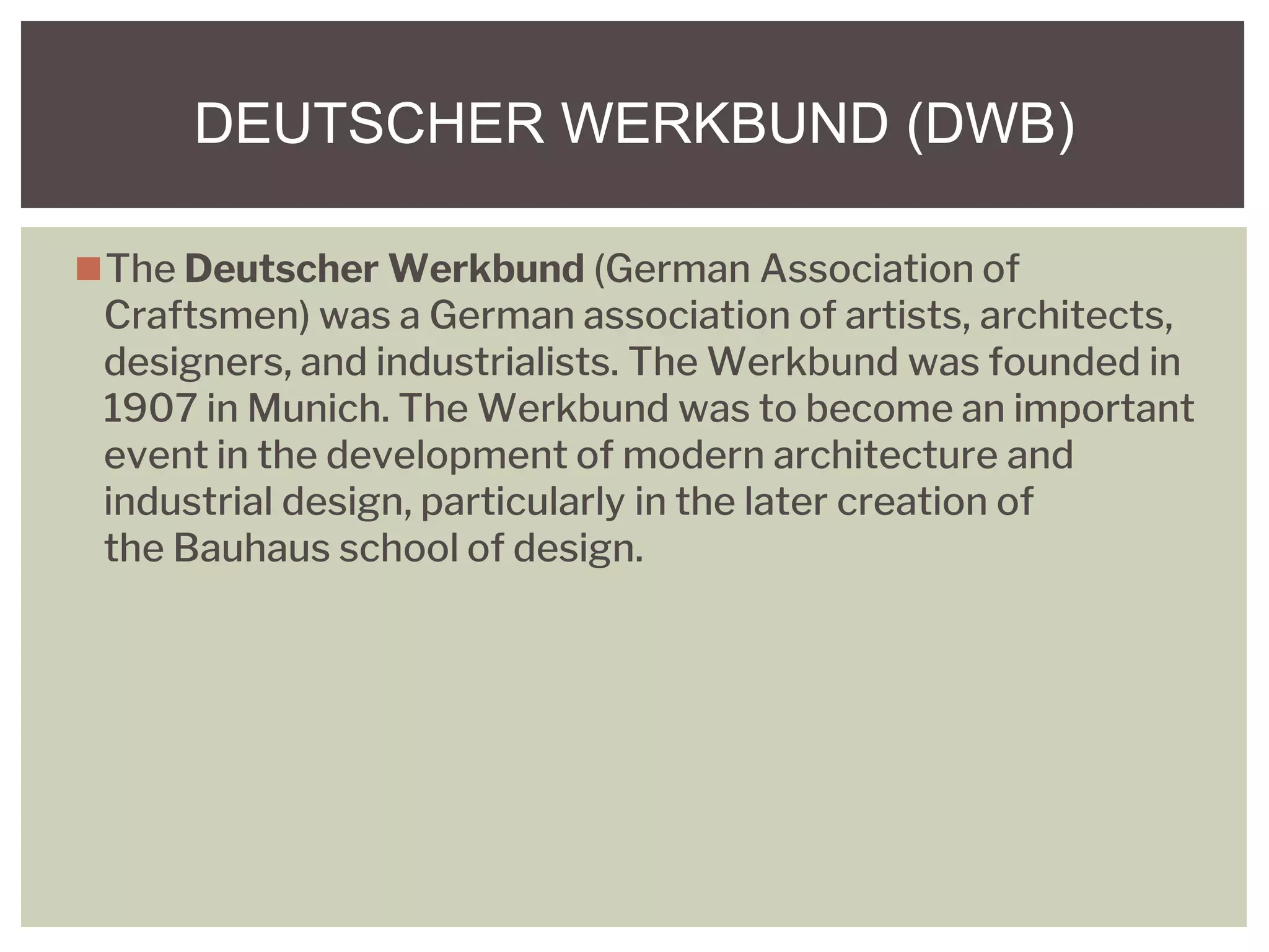 20th Century Architecture | PPTX