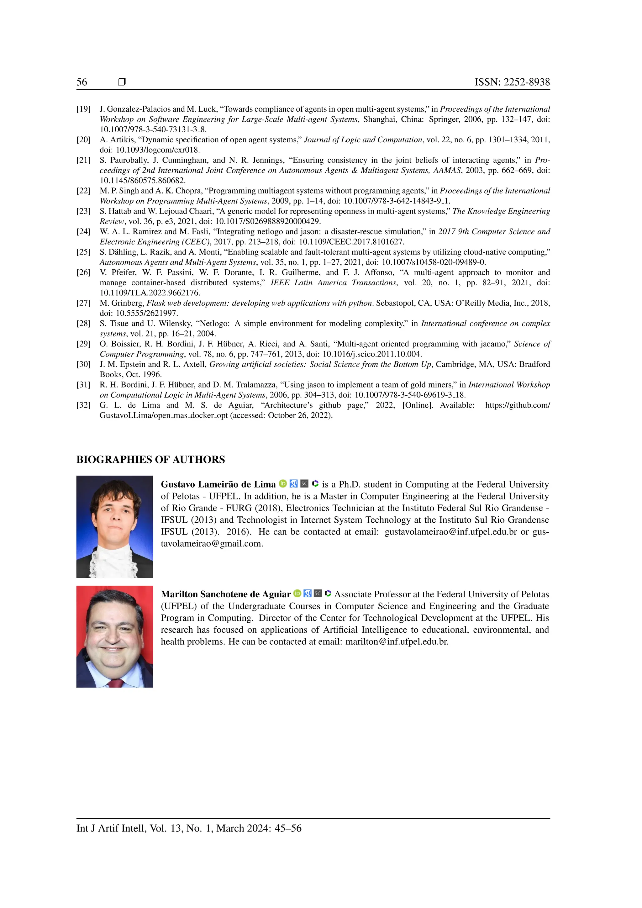 Towards a Docker-based architecture for open multi-agent systems | PDF