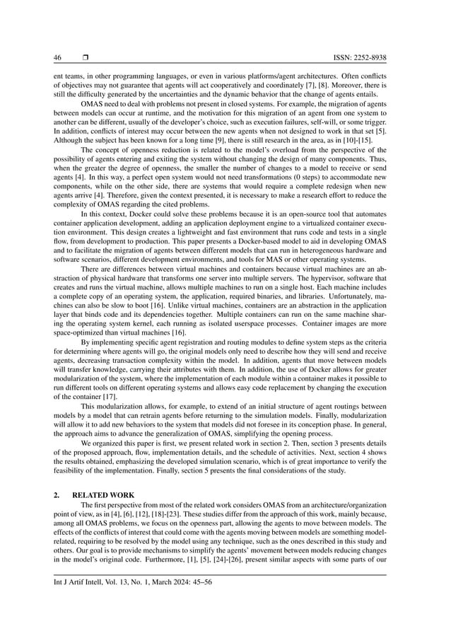 Towards a Docker-based architecture for open multi-agent systems | PDF