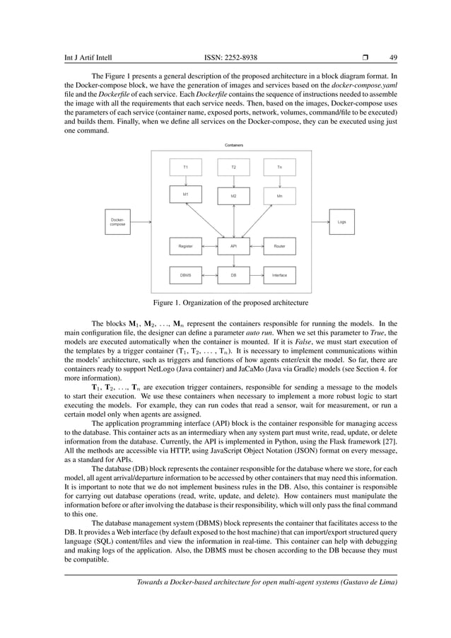 Towards a Docker-based architecture for open multi-agent systems | PDF