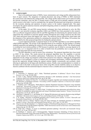 Optimal planning of RDGs in electrical distribution networks using hybrid SAPSO algorithm | PDF