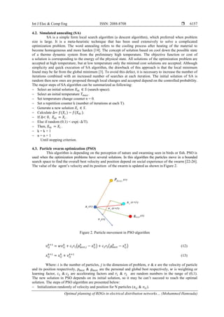 Optimal planning of RDGs in electrical distribution networks using ...
