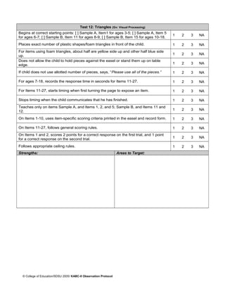 05229 kabc-2 observation | DOC | Education