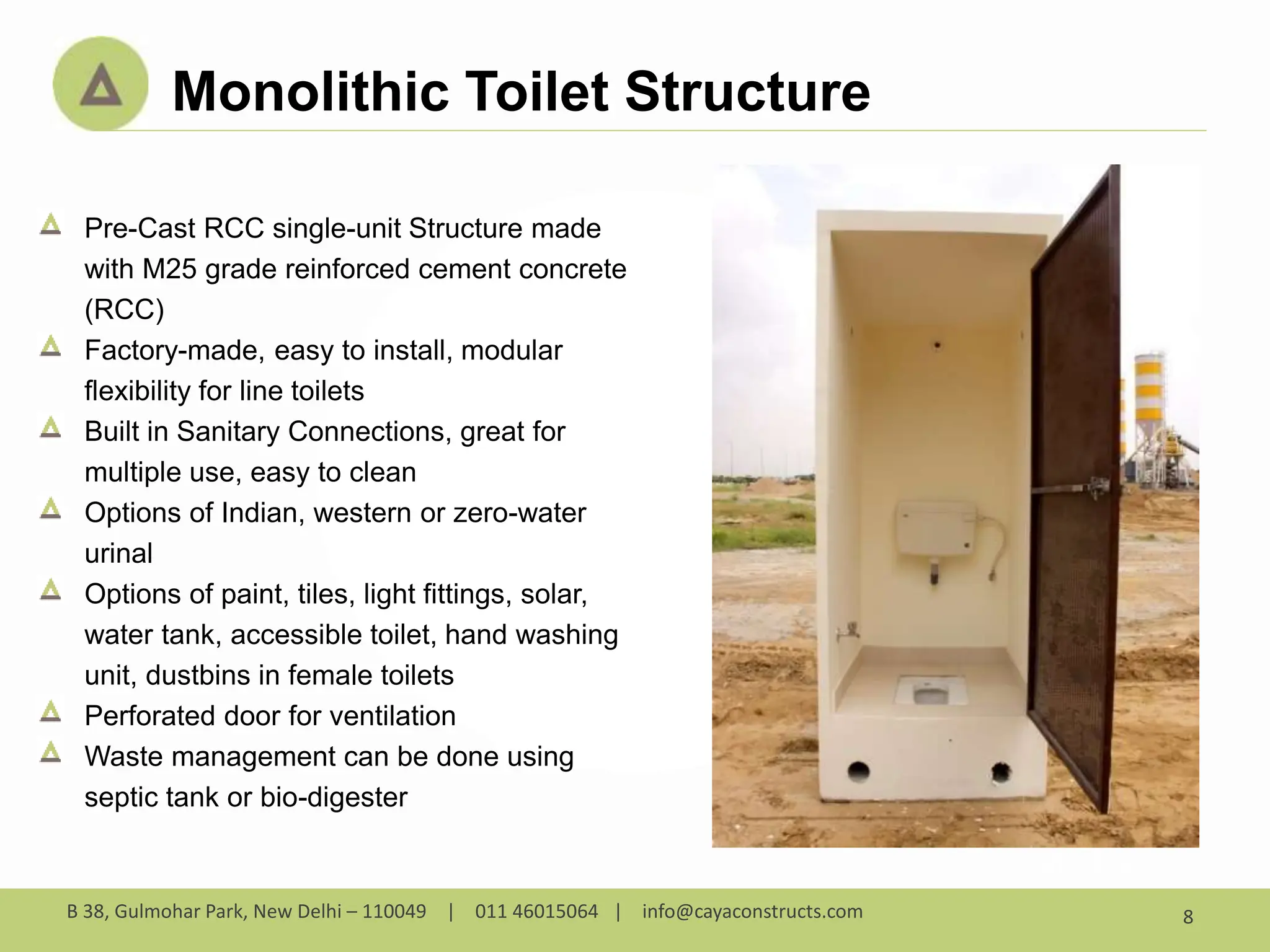 Caya Precast solutions for railways application | PPTX