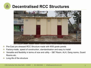 Caya Precast solutions for railways application | PPT