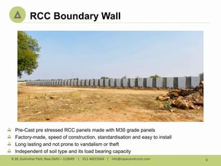 Caya Precast solutions for railways application | PPTX