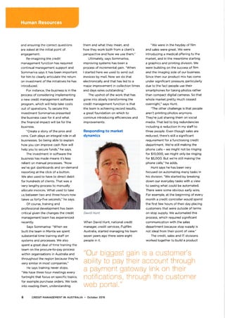 Doing more with less - Credit Management's great challenge | PDF