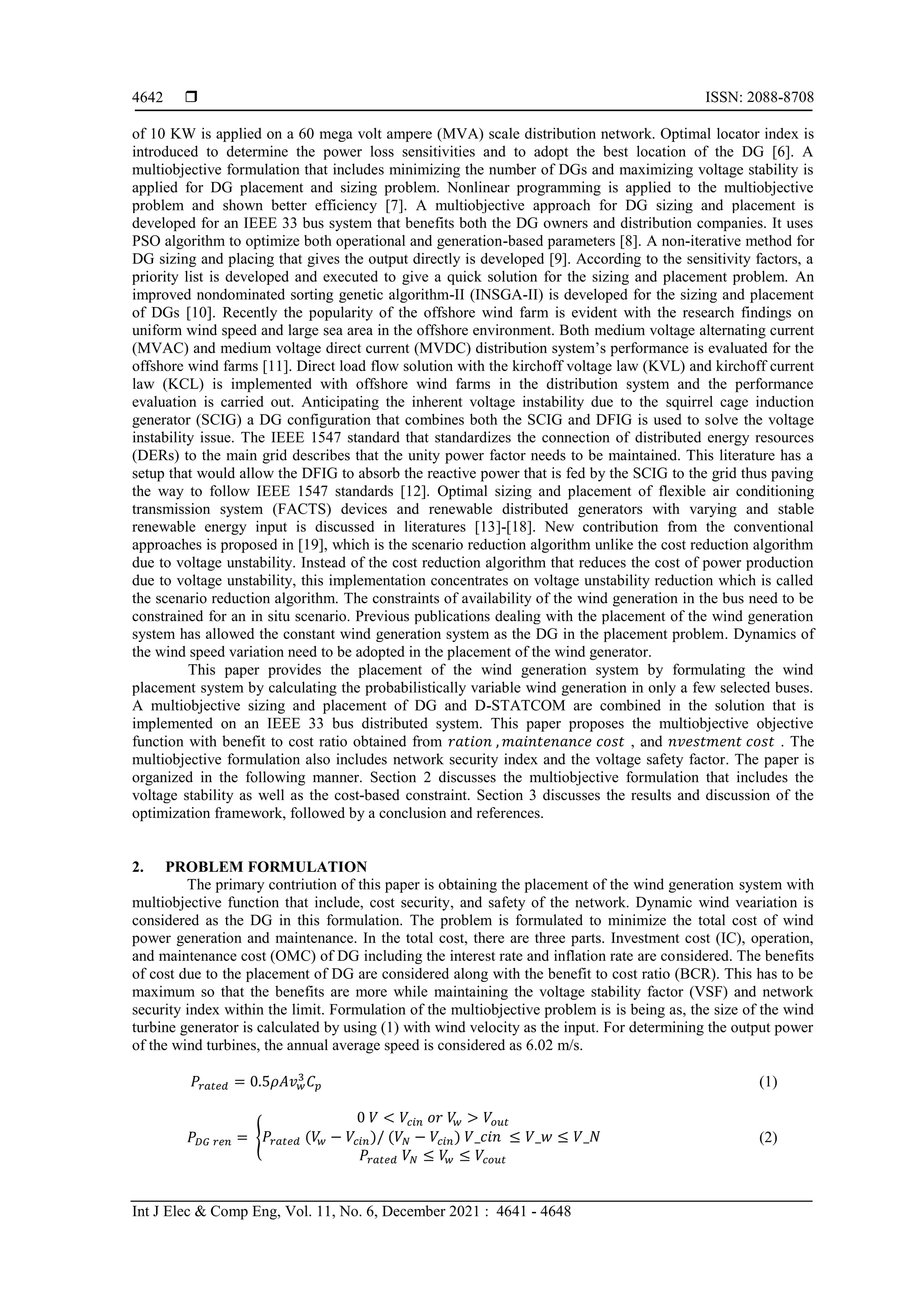 Resource aware wind farm and D-STATCOM optimal sizing and placement in a distribution power ...