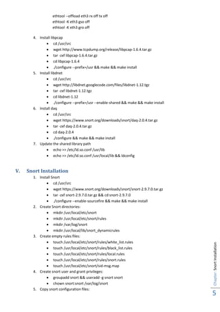 Snort-IPS-Tutorial | PDF