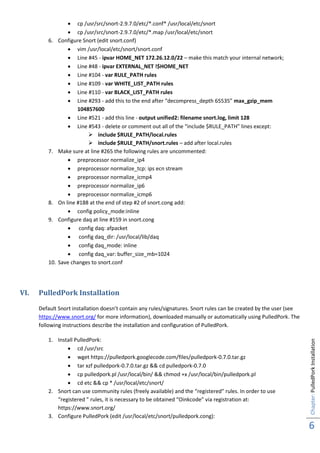 Snort-IPS-Tutorial | PDF
