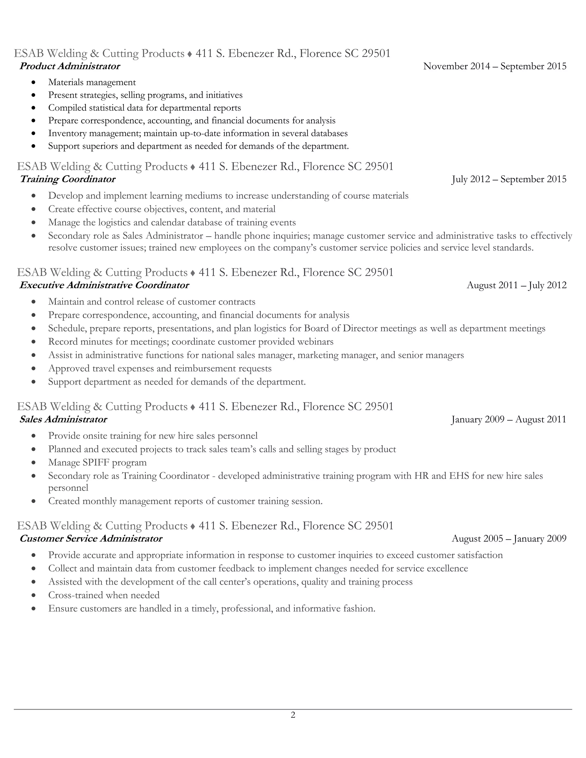 2016 Resume_MG | PDF