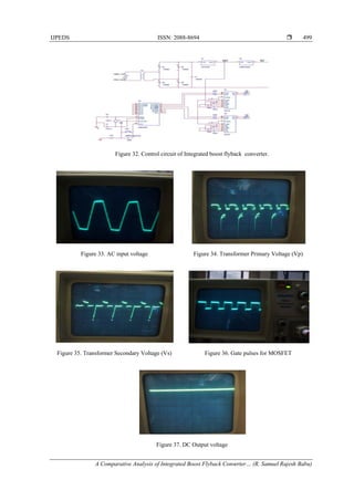 A Comparative Analysis of Integrated Boost Flyback Converter using PID ...